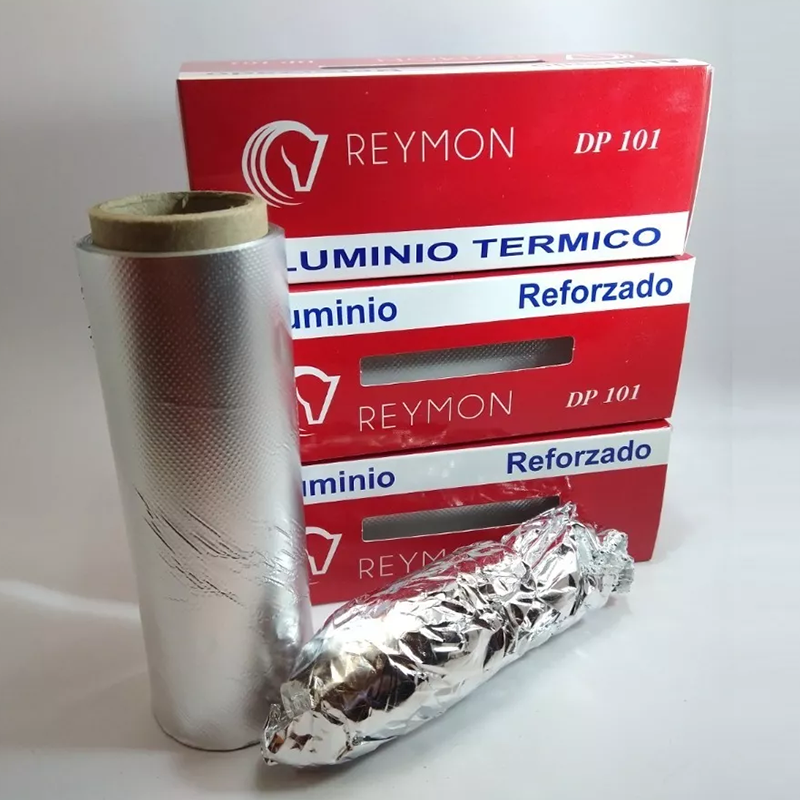 PAPEL ALUMINIO TERMICO EN ROLLO MARCA REYMON MOD.101N – BELLA BELLE MX