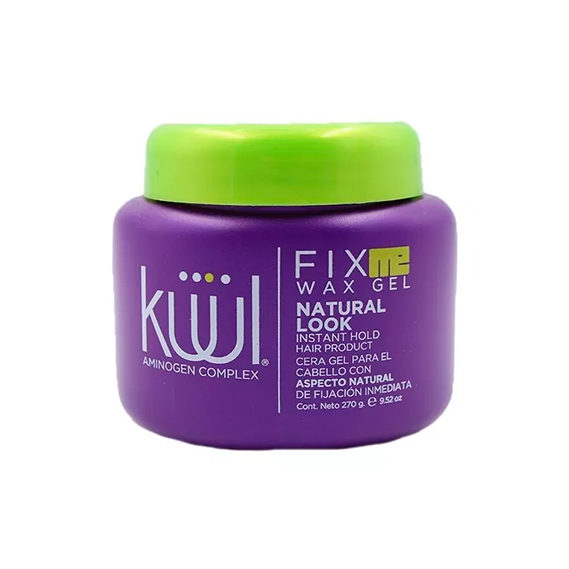 CERA GEL CON ASPECTO NATURAL FRASCO MORADO CON TAPA VERDE 270GR ...